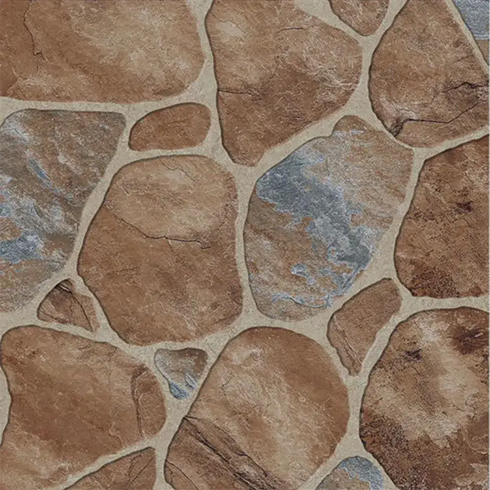 Paving Floor Tile Slip Resistant Ceramic 400x400mm