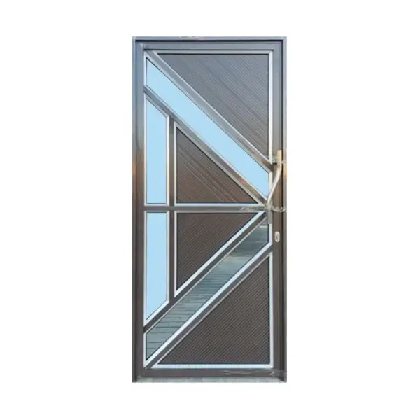 Modern Aluminium Entrance Door - Dunnottar Hardware Store
